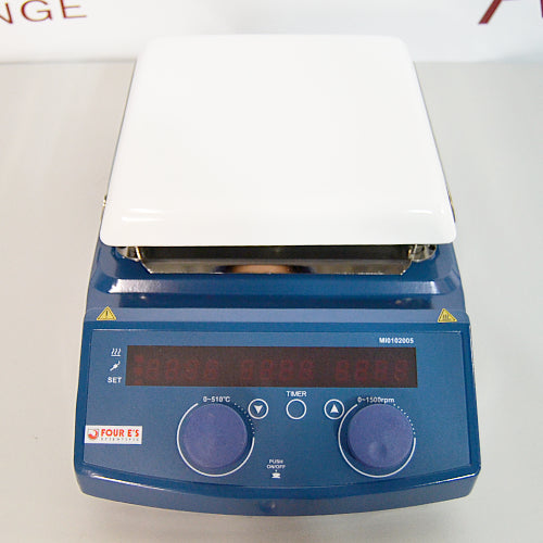 4E's USA 7" Hot Plate Stirrer Model: MHS200701 - 0130 HEAT STIR
