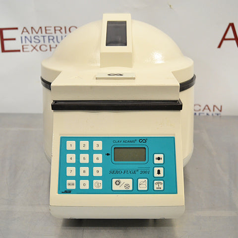 Clay Adams Serofuge 2001 blood cell washing centrifuge - 1259DD CENTRI