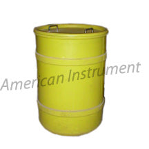 Yellow, lead lined safety container - 4670 SAFETY